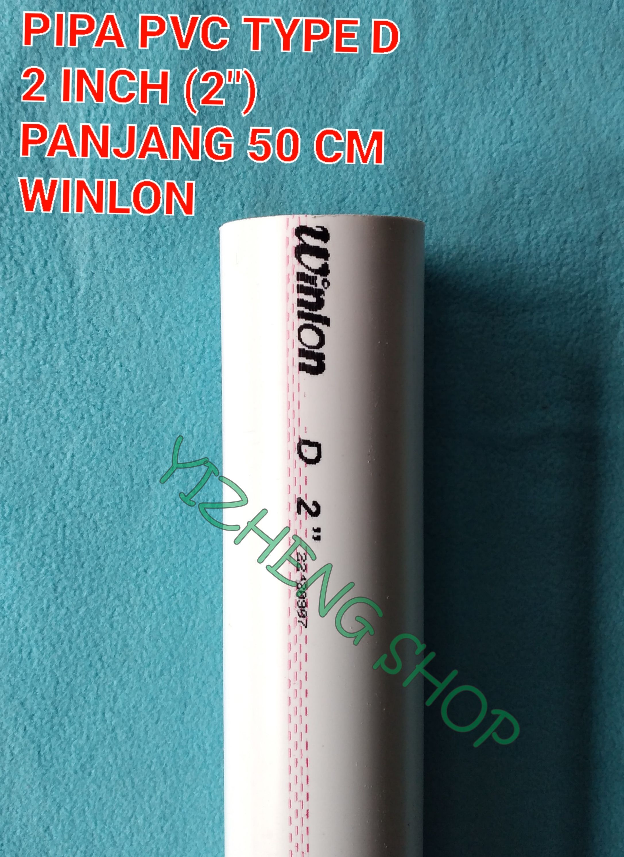 PIPA PVC 2 INCH PUTIH WINLON PANJANG 50CM | Lazada Indonesia