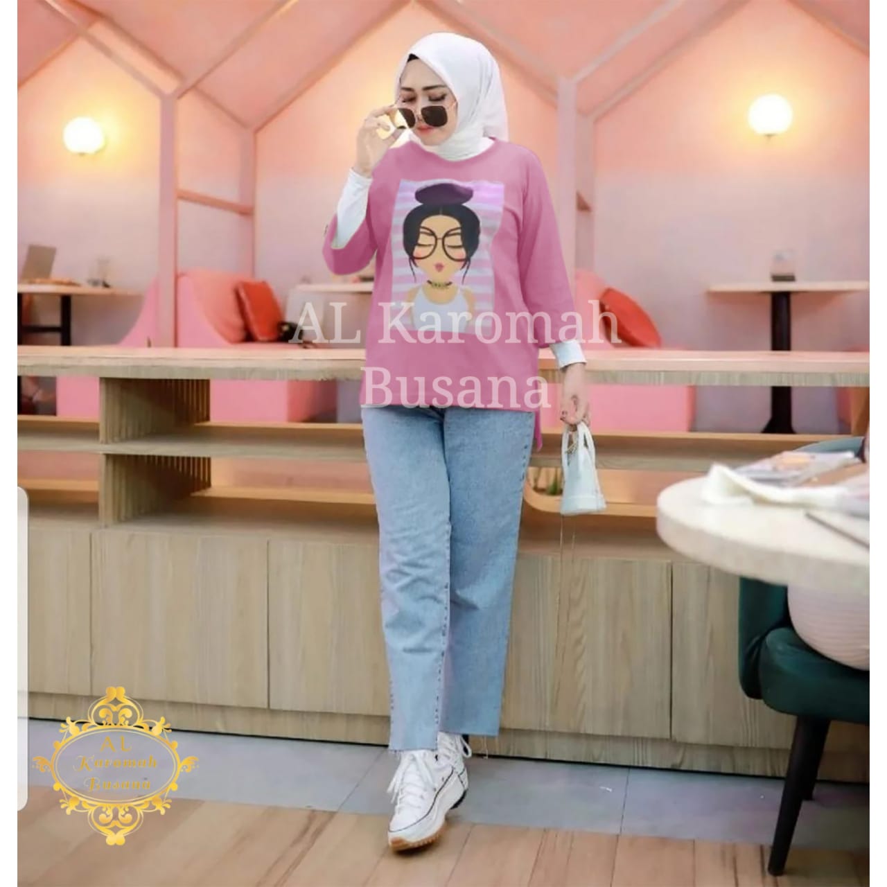 Atasan Oversize Viral Kekinian / Atasan Oversize Lengan 7/8 / Atasan ... Atasan Oversize Viral Kekinian / Atasan Oversize Lengan 7/8 / Atasan ...