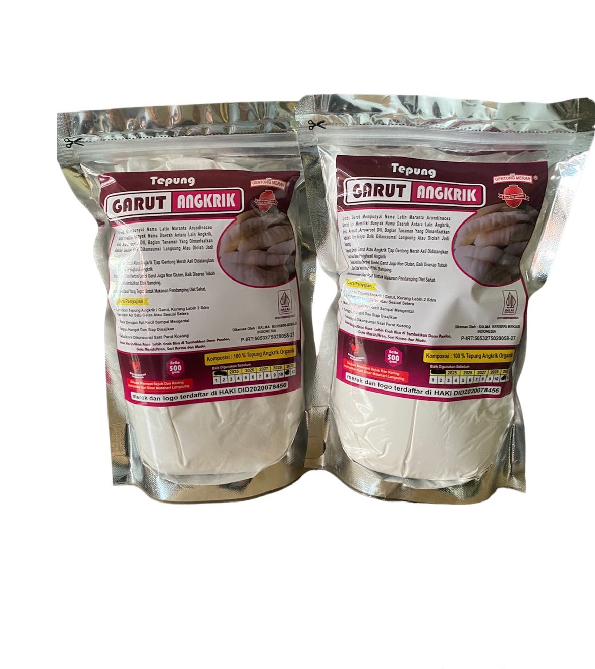 Pati Asam Lambung , Arrowroot, Tepung Irut, Tepung Angkrik, Tepung ...