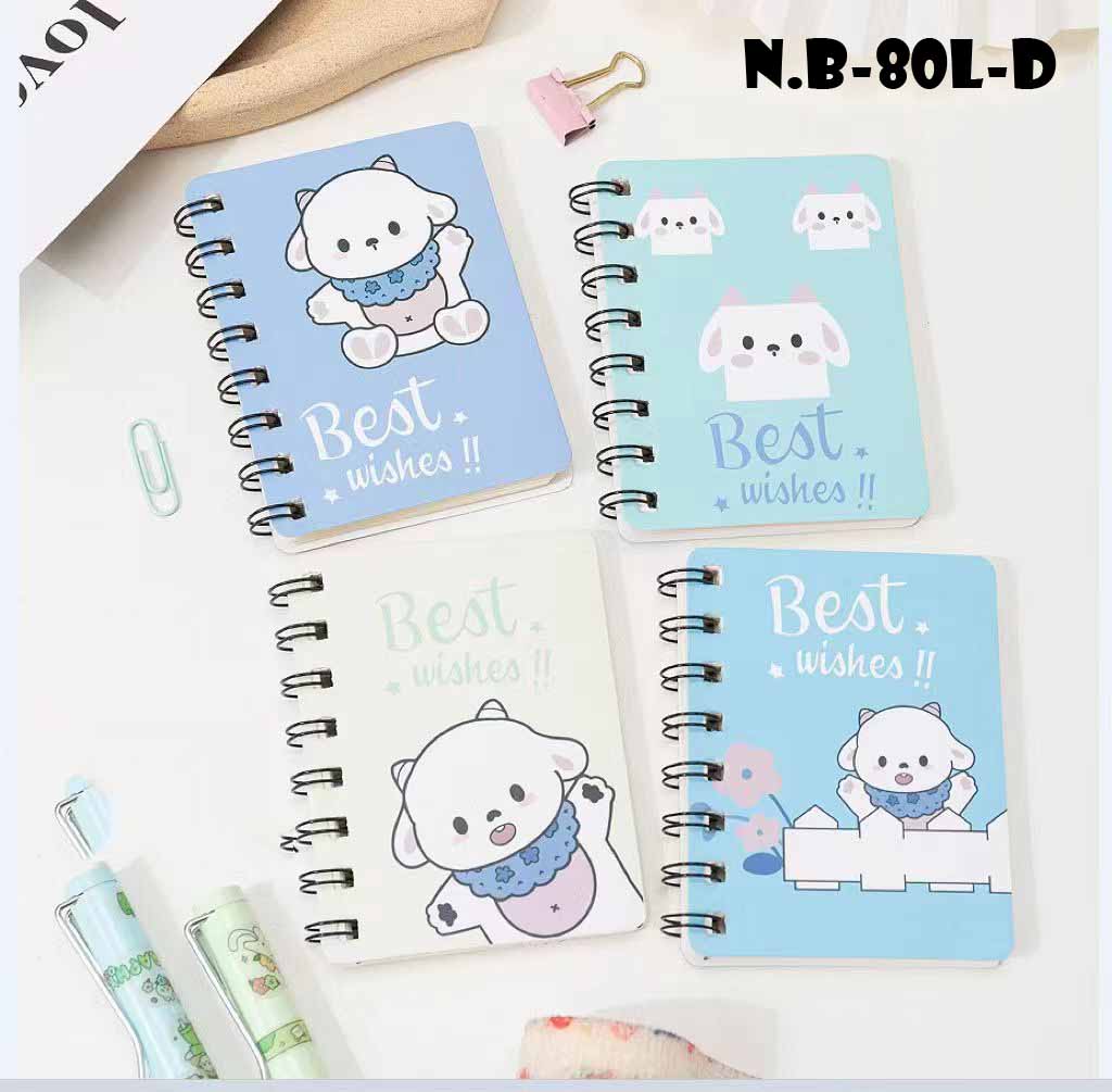JR - NOTEBOOK RING A7 FULL MOTIF KARAKTER KARTUN LUCU / NOTEBOOK MINI / BUKU KECIL / NOTEBOOK ...