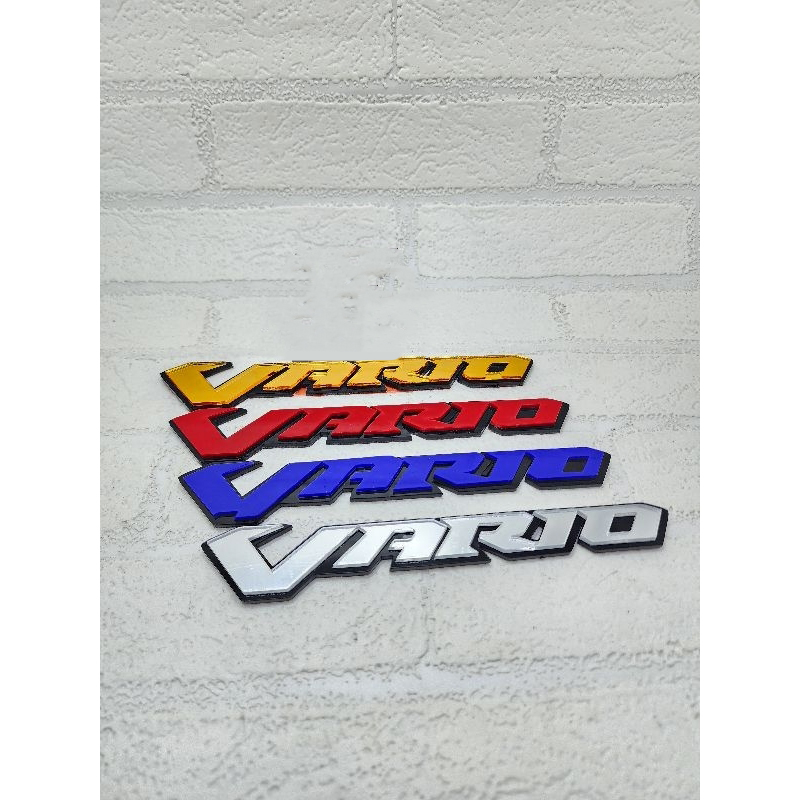 EMBLEM VARIO LOGO VARIO EMBLEM TIMBUL VARIO JAPAN 3D EMBLEM VARIO ...