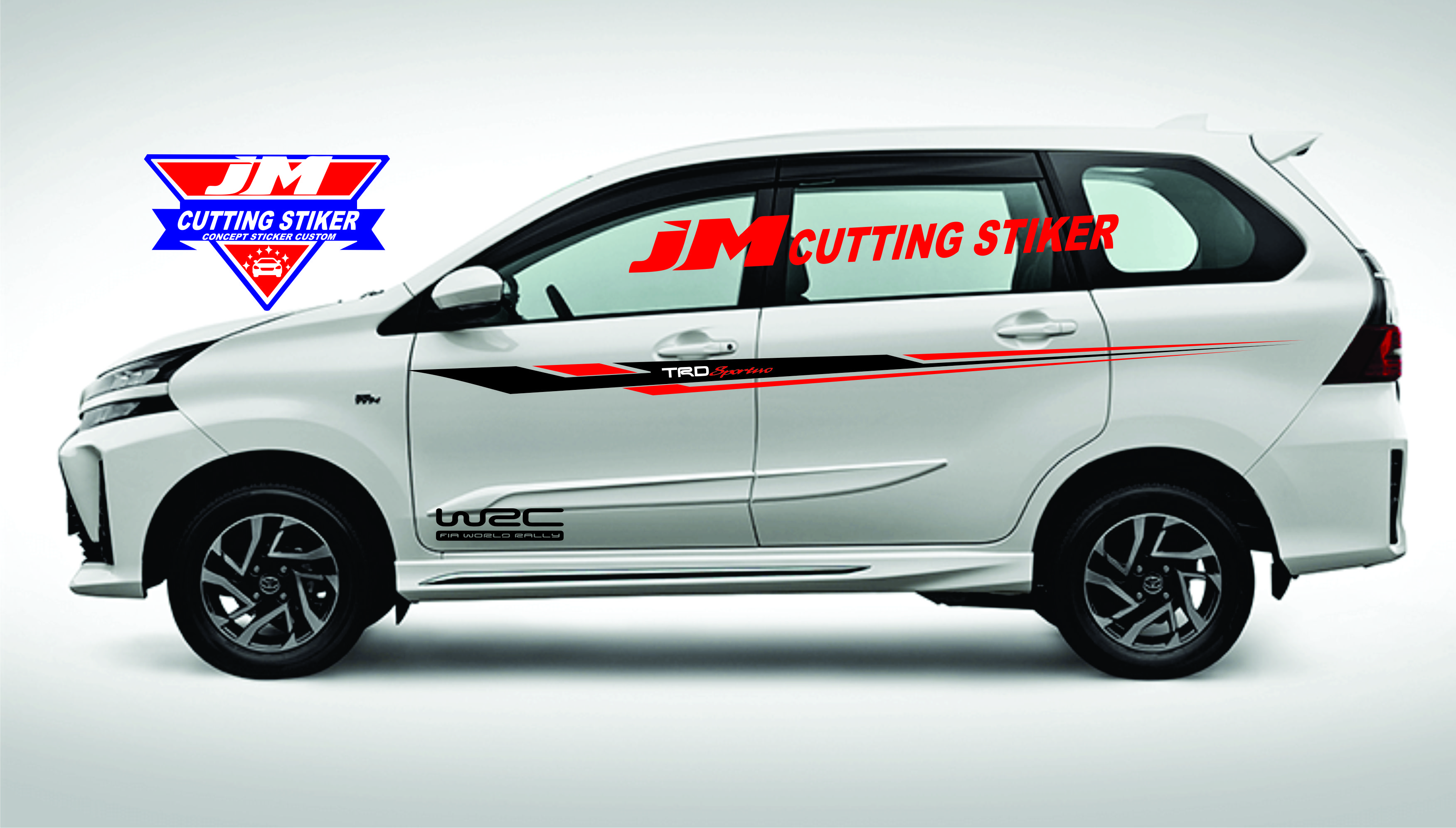 Stiker mobil avanza sticker list mobil avanza cutting stiker striping ...