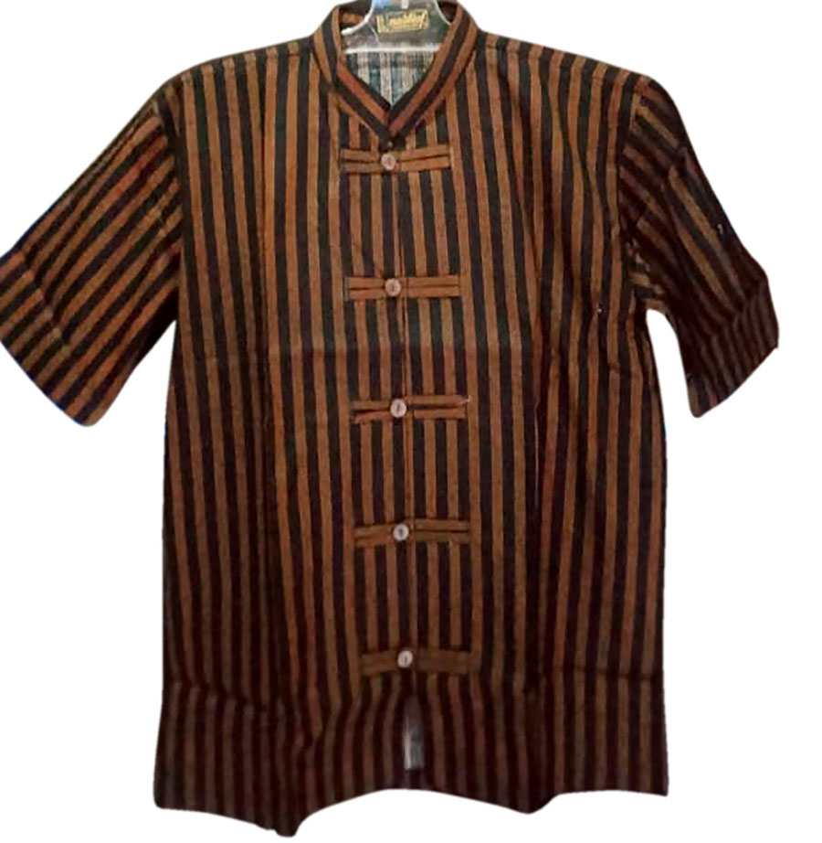 Koko Lurik Jawa Khas Jogja Lengan Pendek | Lazada Indonesia