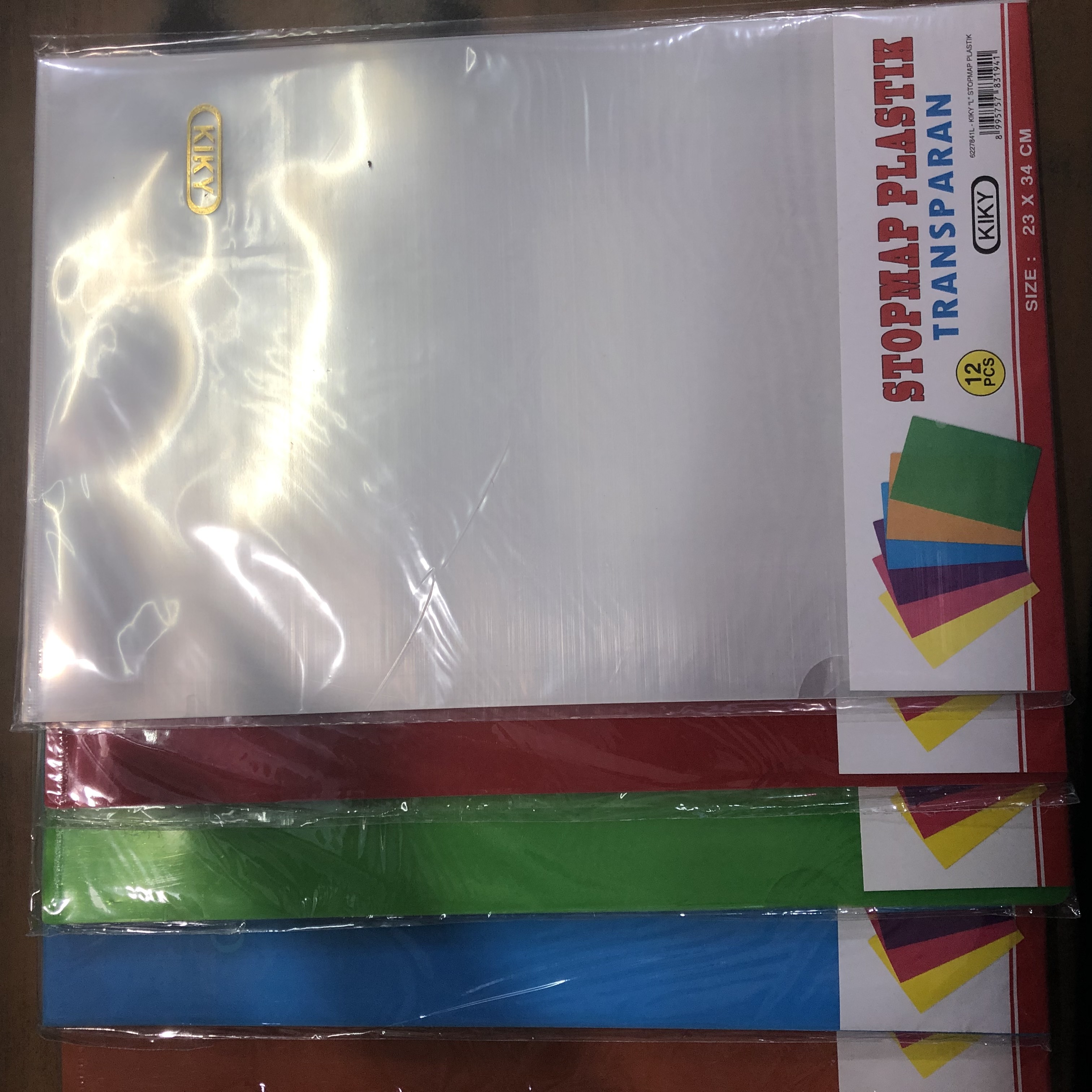 (MURAH!) MAP DOKUMEN PLASTIK FOLIO F4 MAP L KIKY OKEY | Lazada Indonesia