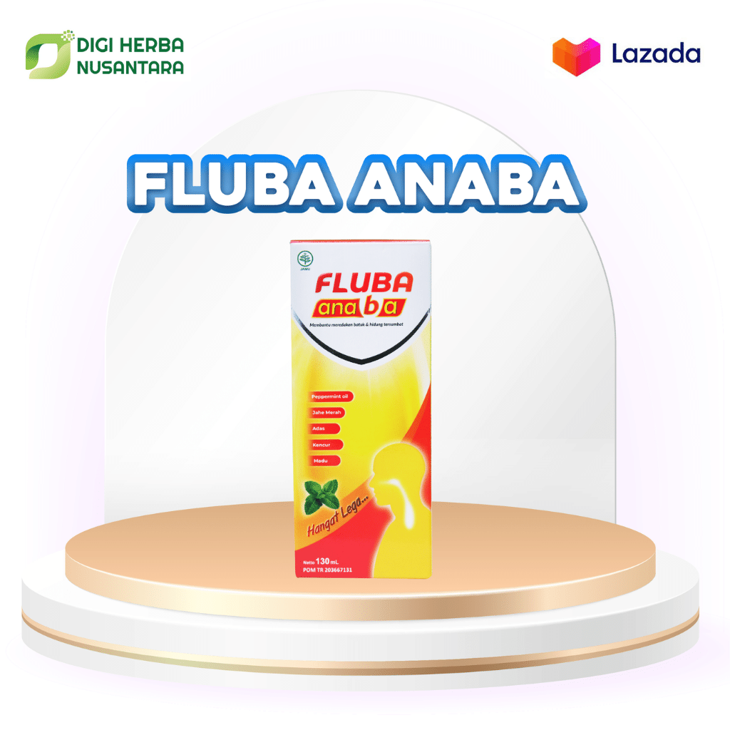 FLUBA ANABA Redakan Batuk & Flu Untuk Anak & Dewasa - 1 Box | Lazada ...