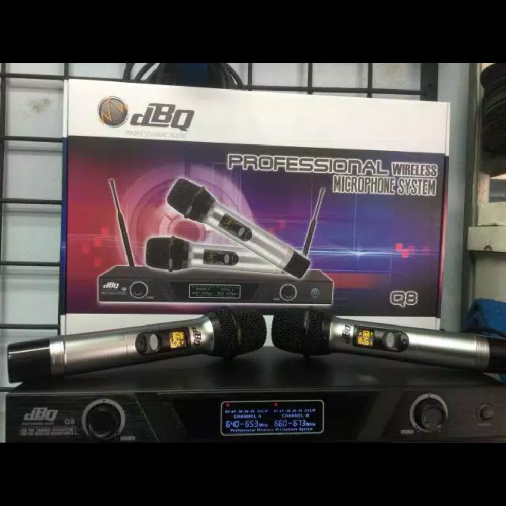 Mic Wireless DBQ Q8 | Lazada Indonesia