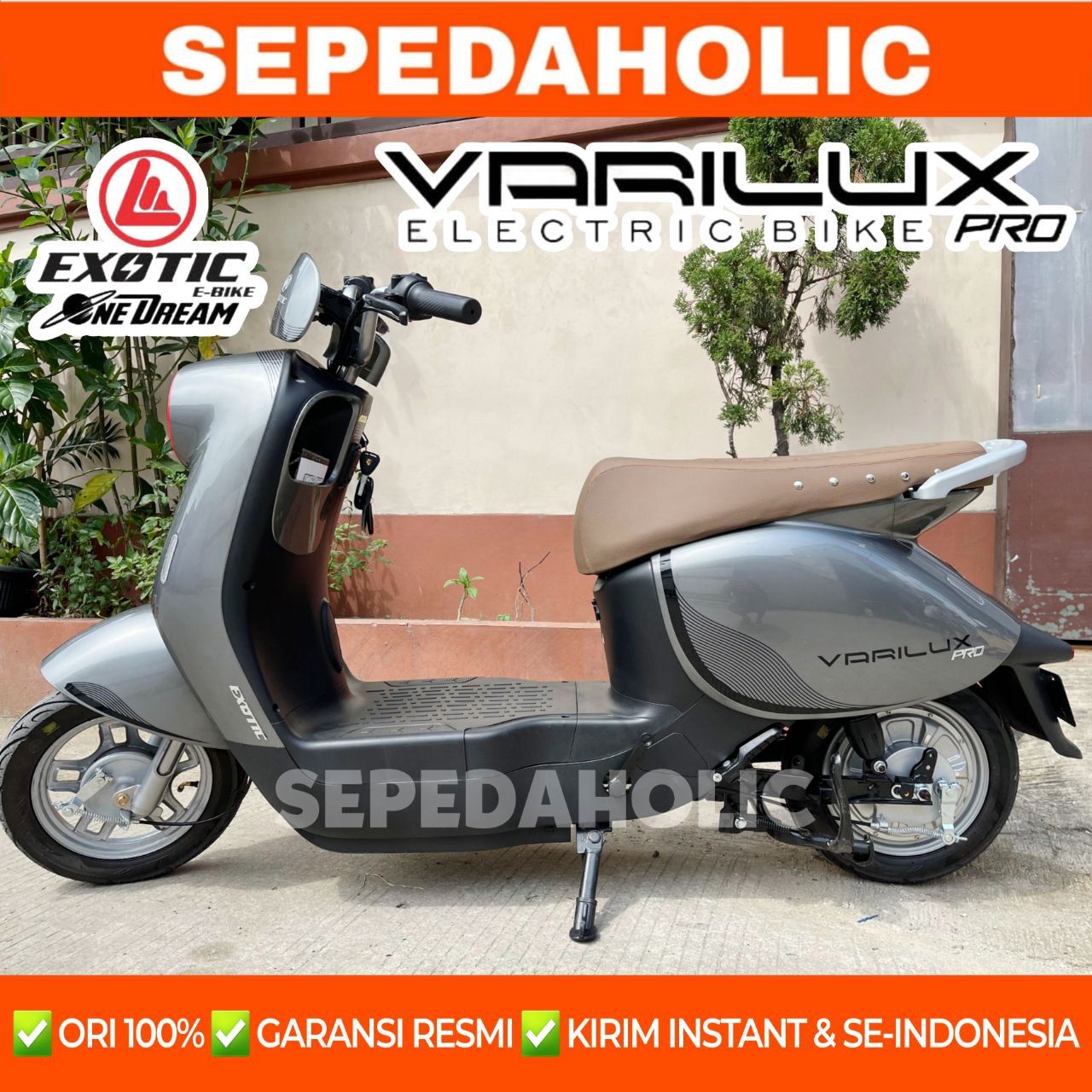 Sepeda Listrik EXOTIC VARILUX PRO 650 Watt BY PACIFIC 20 AH Bertenaga ...