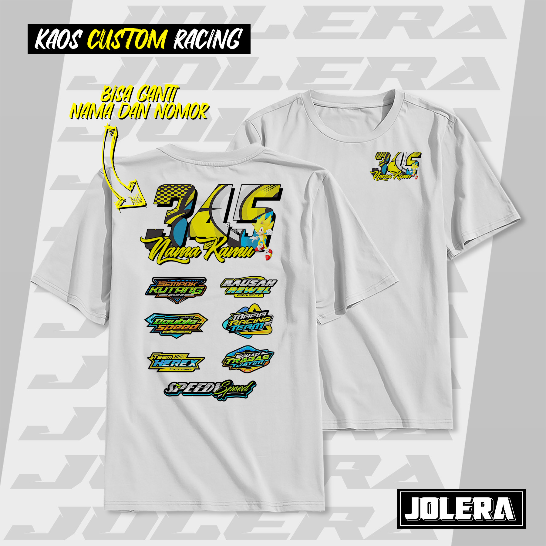 JOLERA Kaos Sablon Racing Free Request Nama Dan Nomor - (KR24) - Kaos ... JOLERA Kaos Sablon Racing Free Request Nama Dan Nomor - (KR24) - Kaos ...