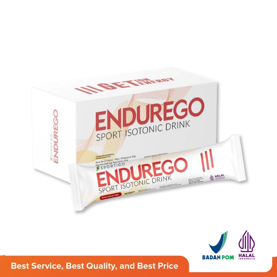 Sportigo Endurego Isotonic Sport Ion Drink - Minuman Isotonik 1 BOX (10 ...