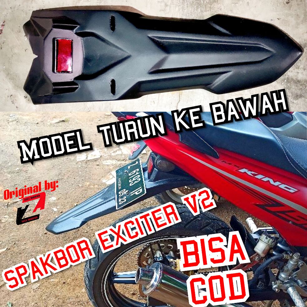 spakbor exciter mx king V2 model turun | Lazada Indonesia