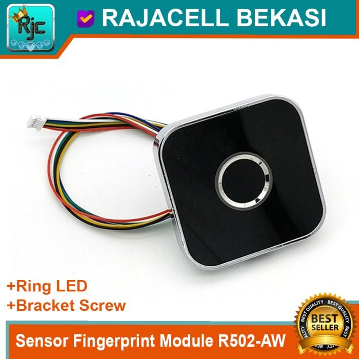 SENSOR FINGERPRINT SIDIK JARI CAPACITIVE GROW R502-AW SERIAL ARDUINO ...