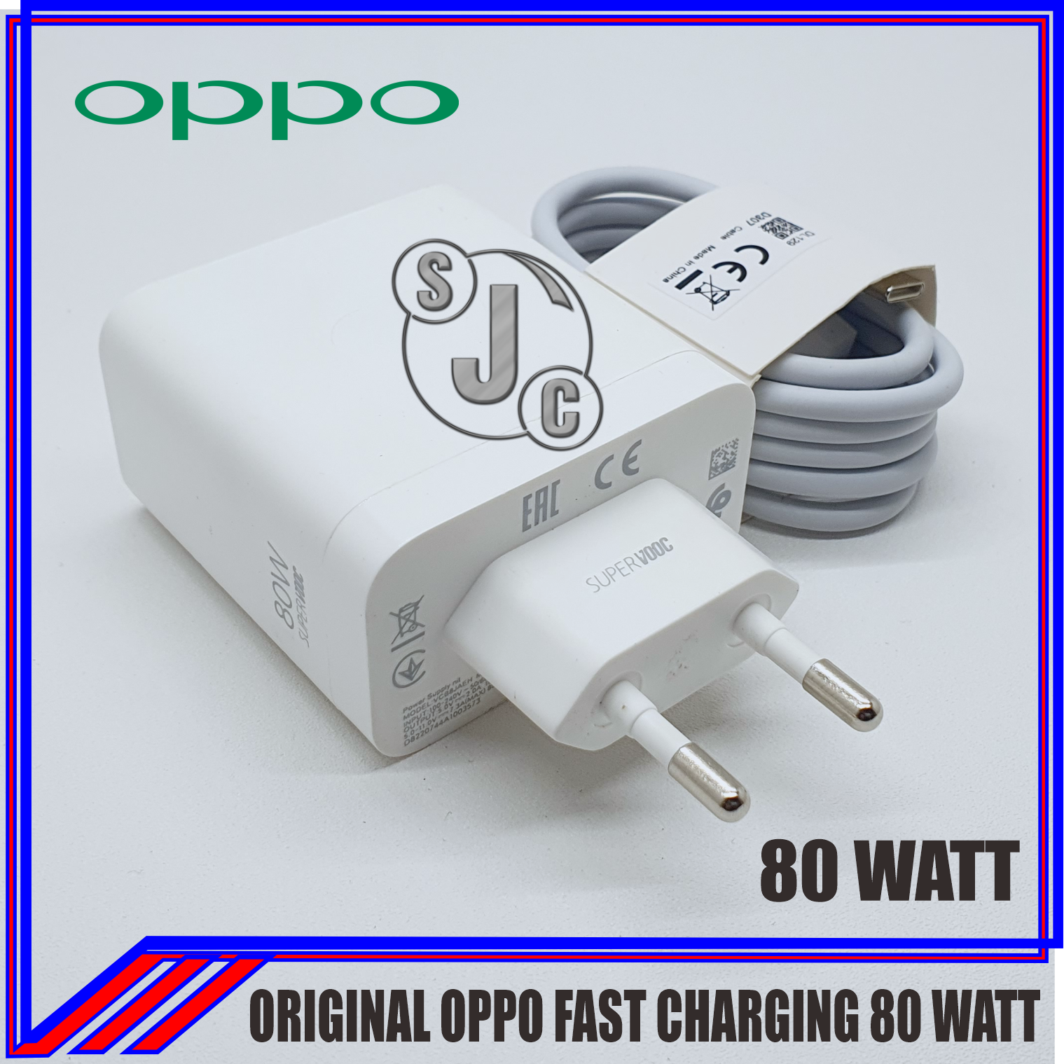 Oppo Charger 80W SuperVOOC Original 100% | Lazada Indonesia