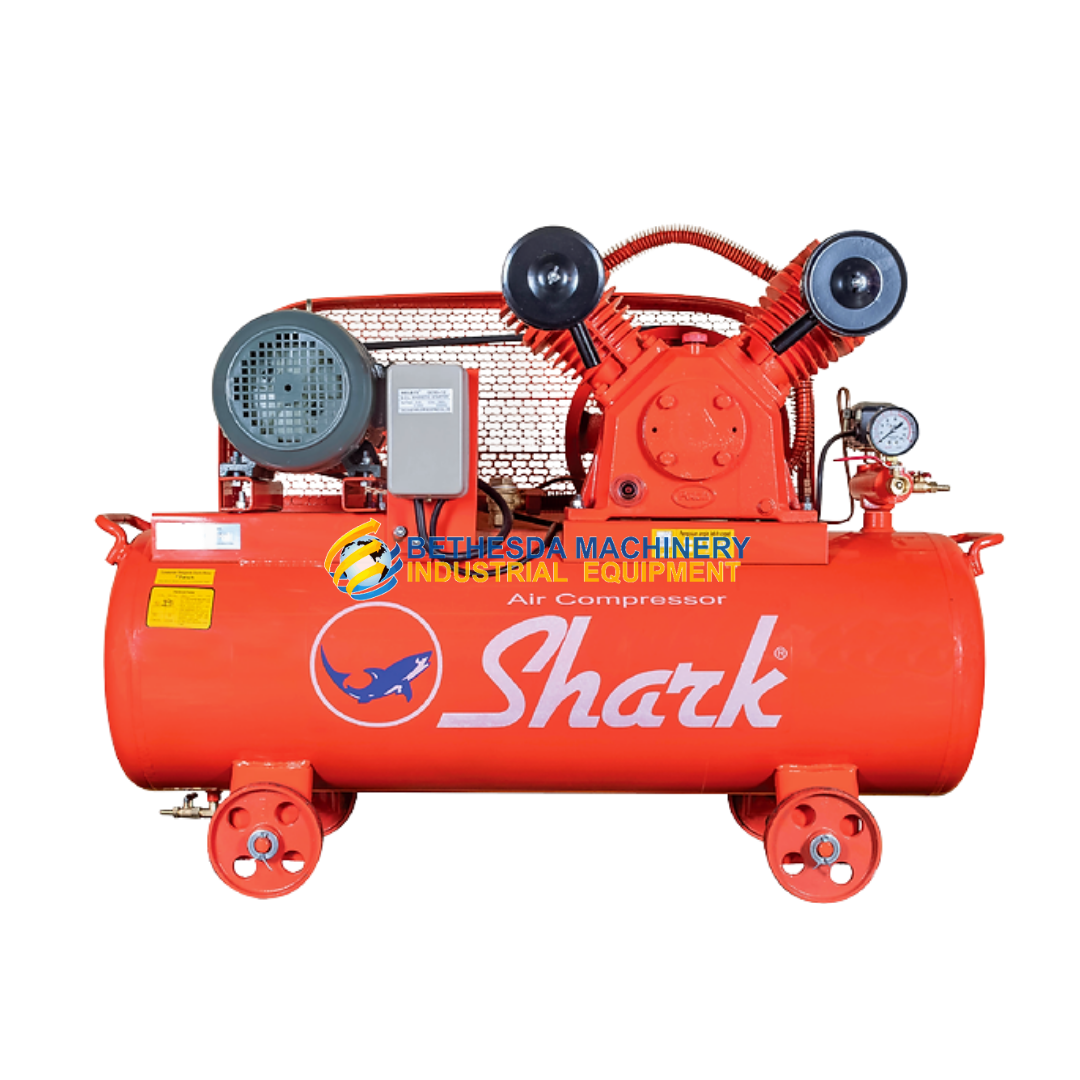 Air Compressor SHARK / Kompresor Angin 3 HP / 3HP Auto + Motor 8 Bar ...