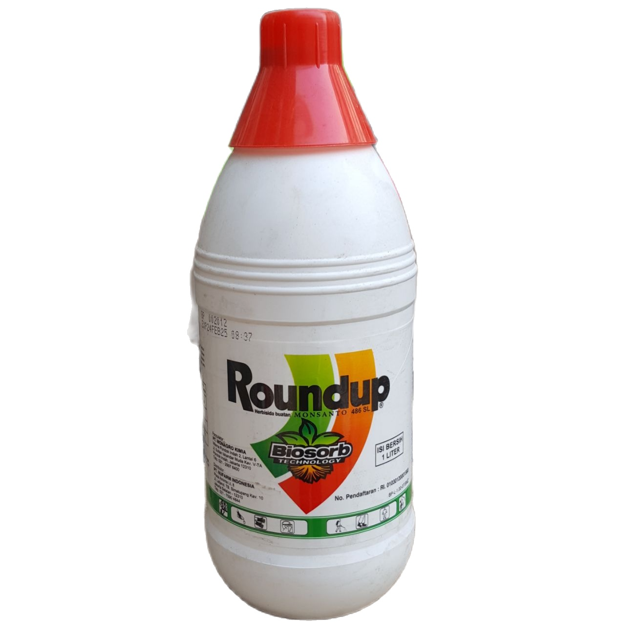 Roundup 1L Biosorb 486SL Herbisida Pembasmi Rumput Liar/Gulma | Lazada ...