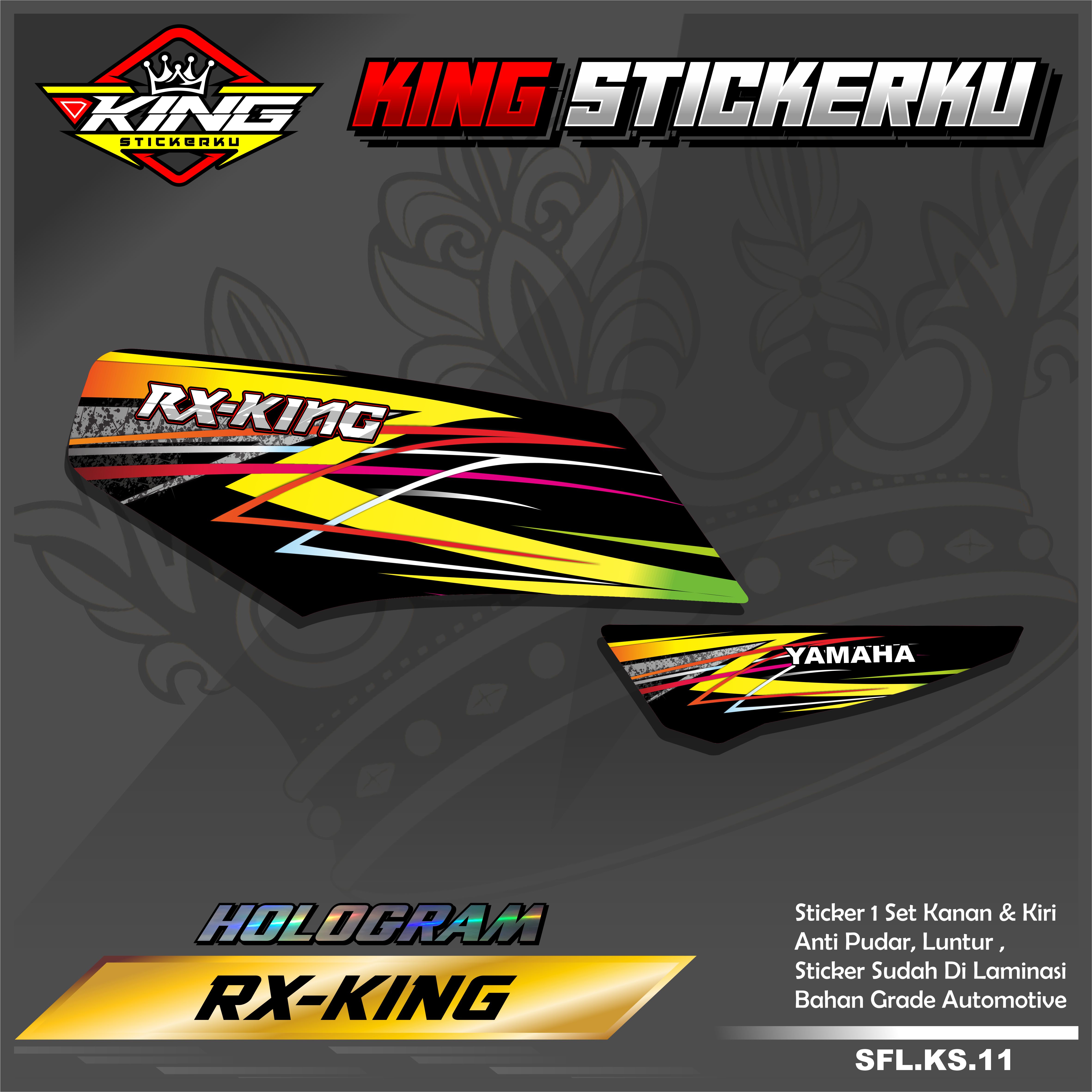 Sticker Striping Lis Variasi RX King - Stiker Striping Aksesoris Motor ...