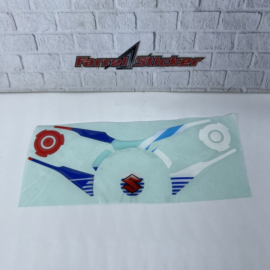 STIKER TIMBUL SATRIA FI STICKER STANG SEGITIGA SATRIA FU150 INJEKSI ...