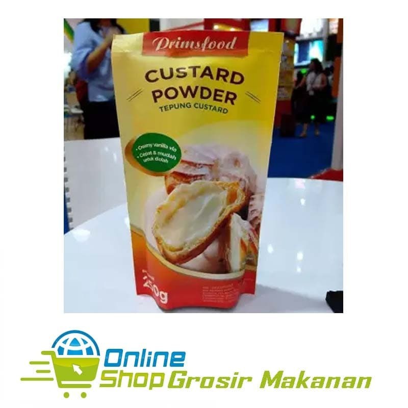 Primsfood Custard Powder 250gr / Tepung Custard Powder / Tepung Vla ...