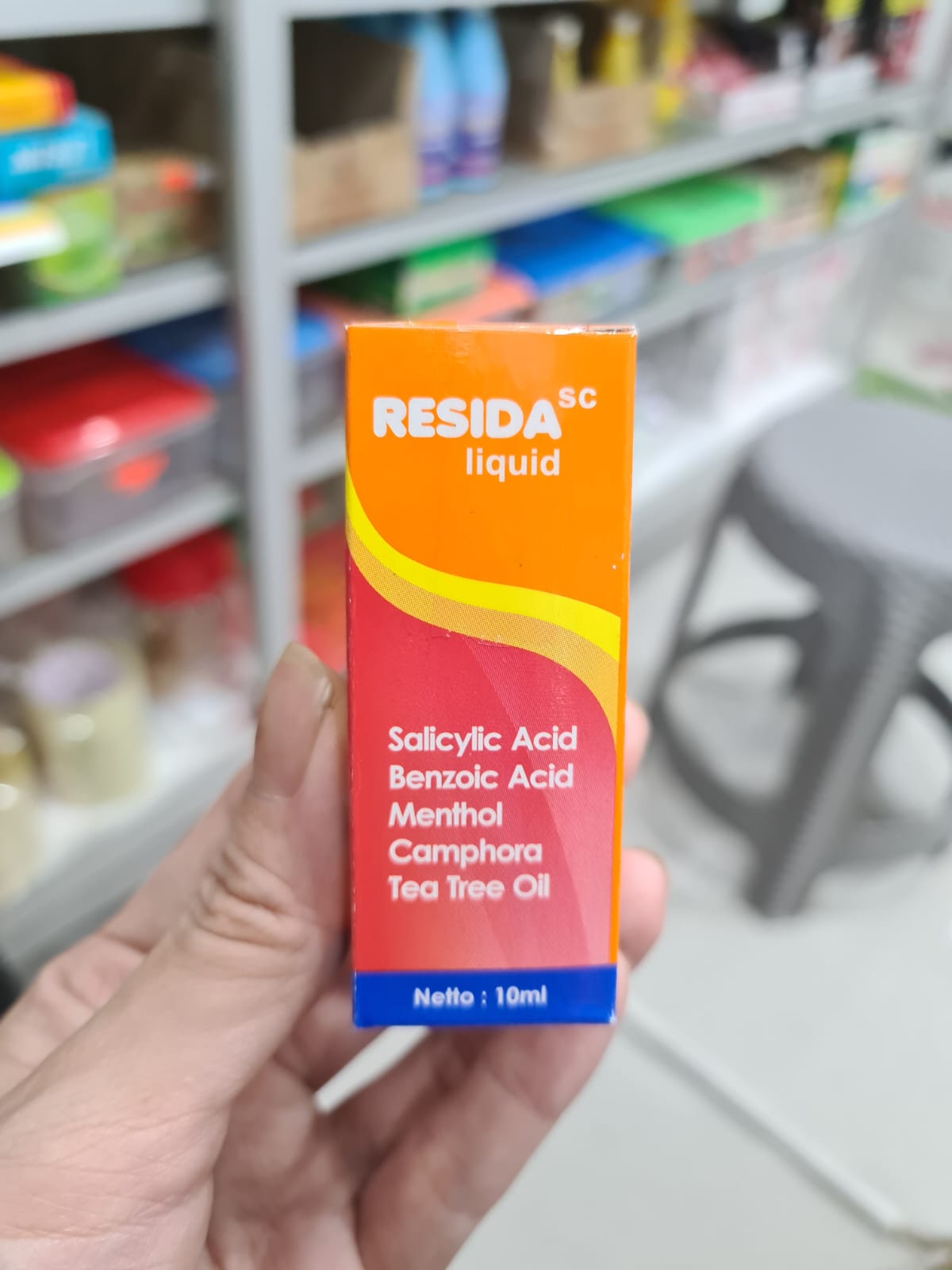 RESIDA CAIR 10ML MIRIP KALPANAX CAIR OBAT PANU / KURAP / KADAS / KUTU ...
