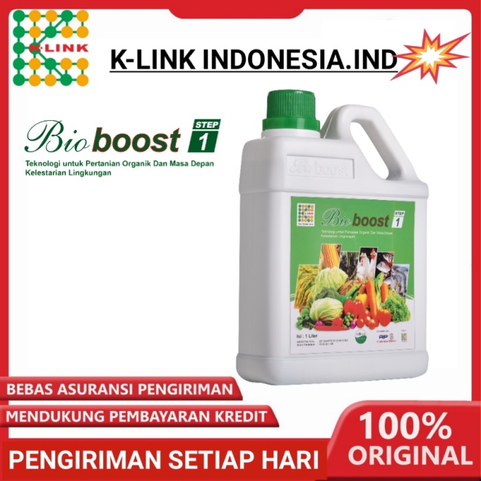Bio Boost pupuk tanaman organik step 1 K-Link | Lazada Indonesia