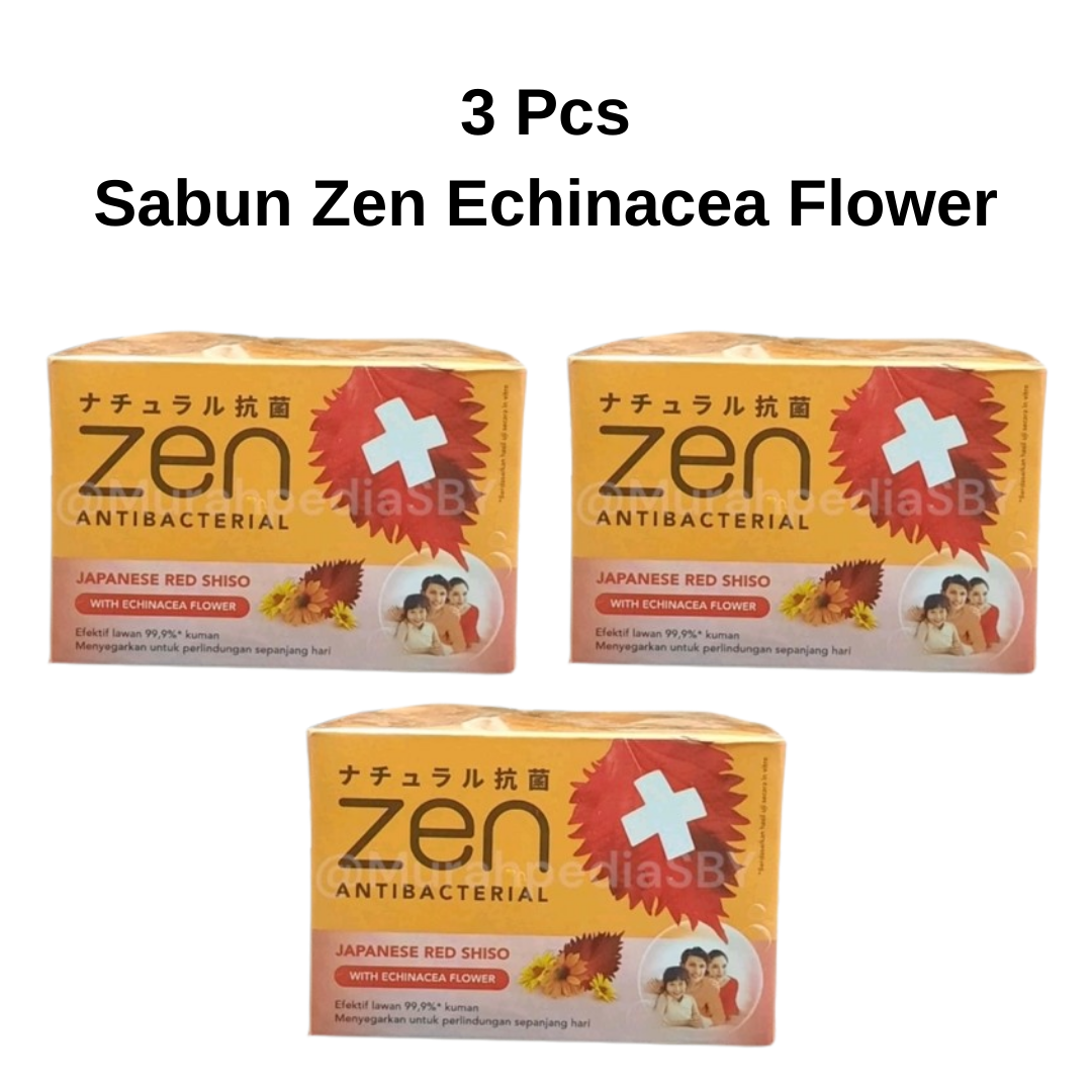 Paket 3 Pcs Sabun Batang Zen Anti Bacterial 70 gr | Lazada Indonesia