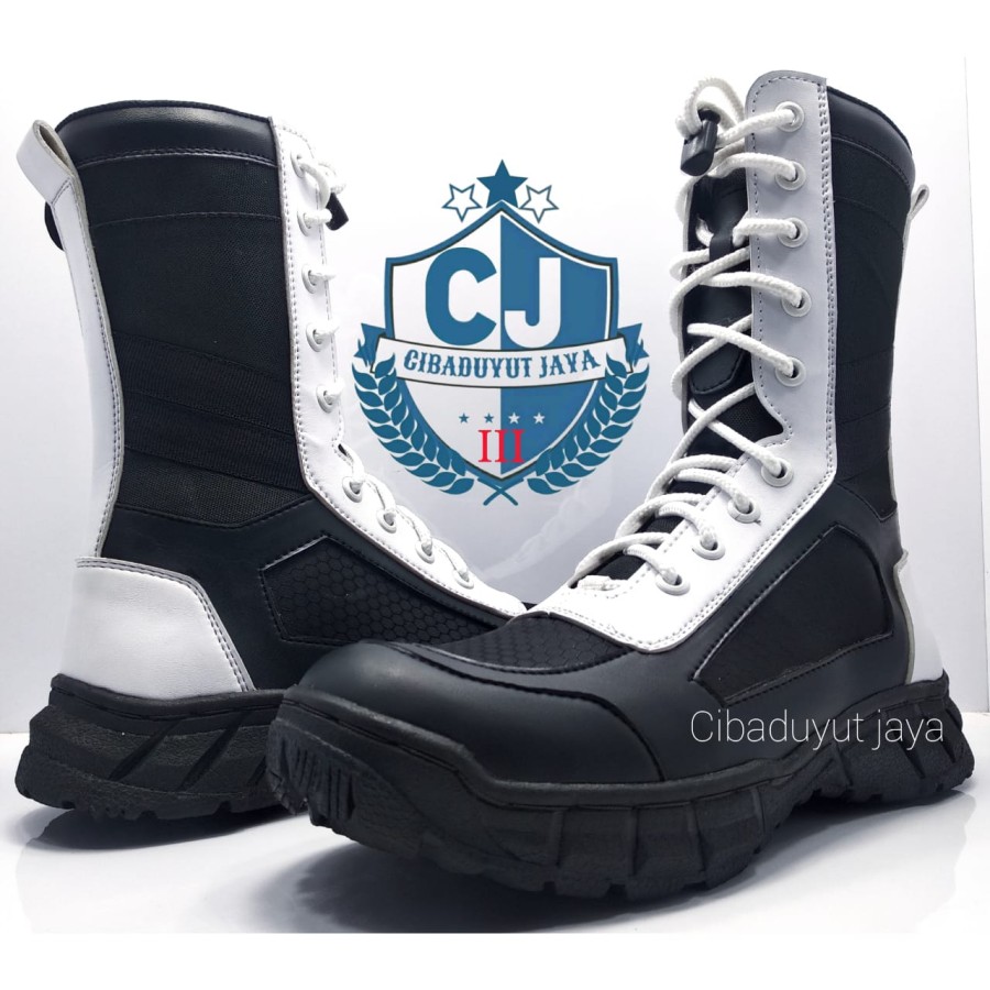 SEPATU PDL PROVOS POLRI POLISI SATPAM KULIT SAPI BUKAN BOA PARABELLUM ...