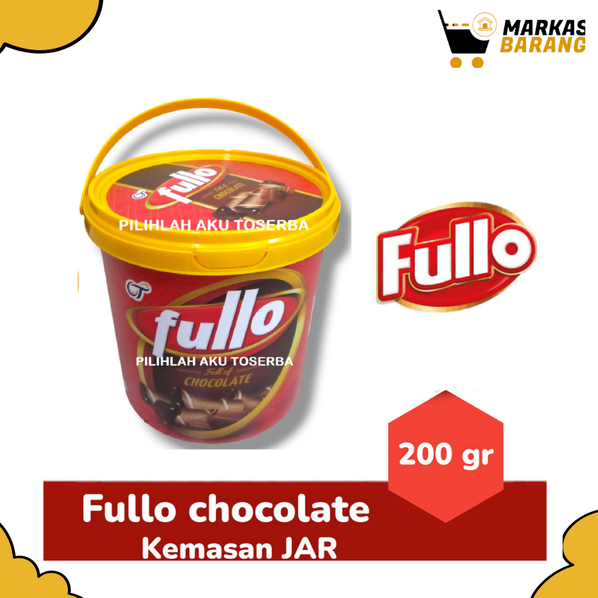 Fullo Choco Wafer Roll Kemasan Jar | Lazada Indonesia