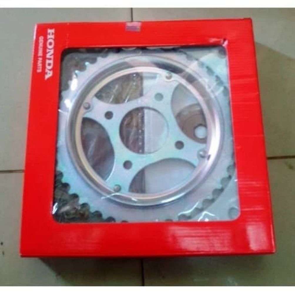 Gearset original Honda Tiger - Rantai set Tiger | Lazada Indonesia