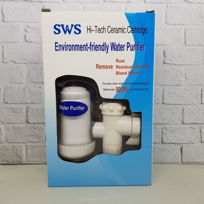 LIVING HOME SWS Water Filter Transparan - Filter Keramik Isi Karbon ...