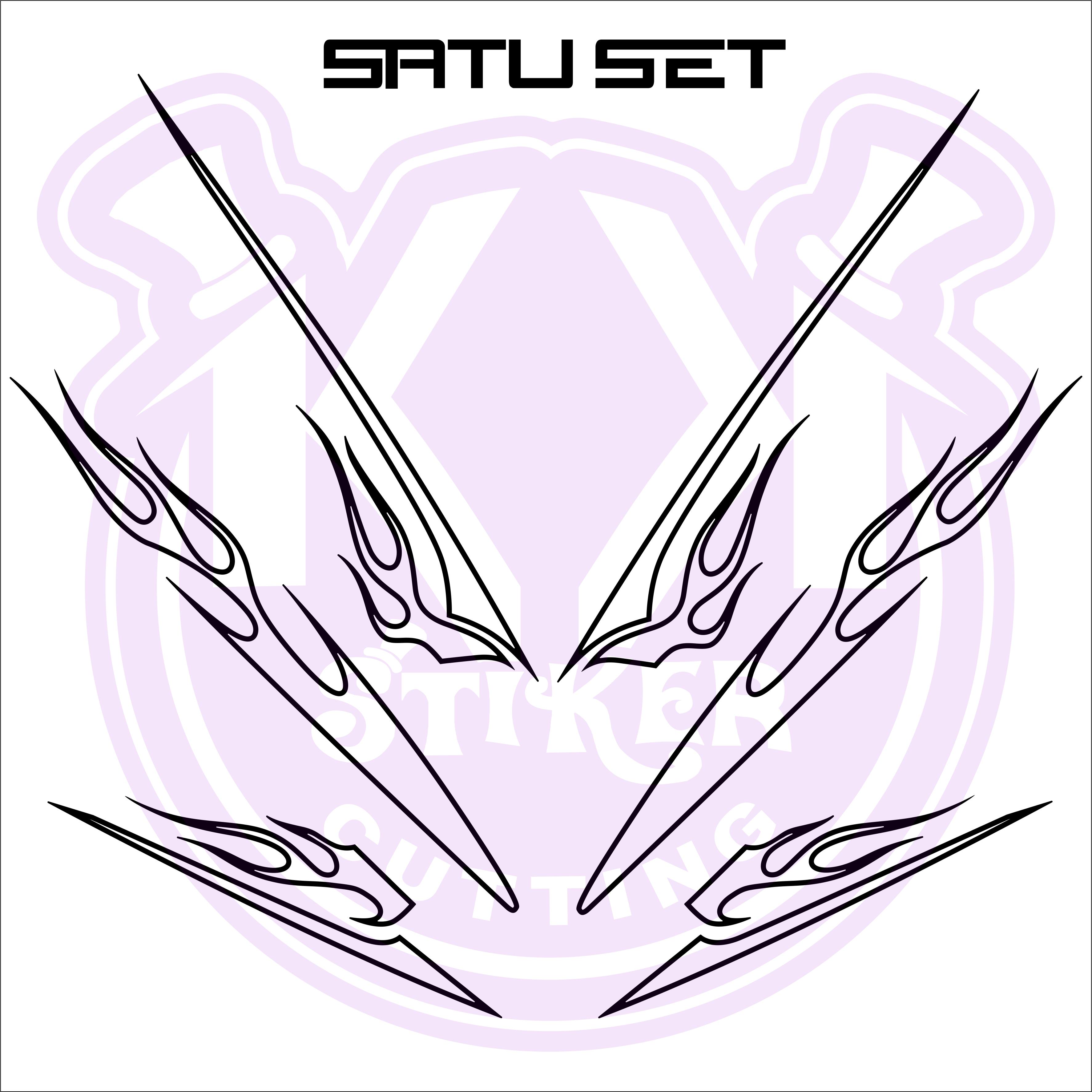 SC.299/STICKERCUTTING/STIKER API UNTUK ALL TYPE MOTOR/STIKER API/STIKER ...