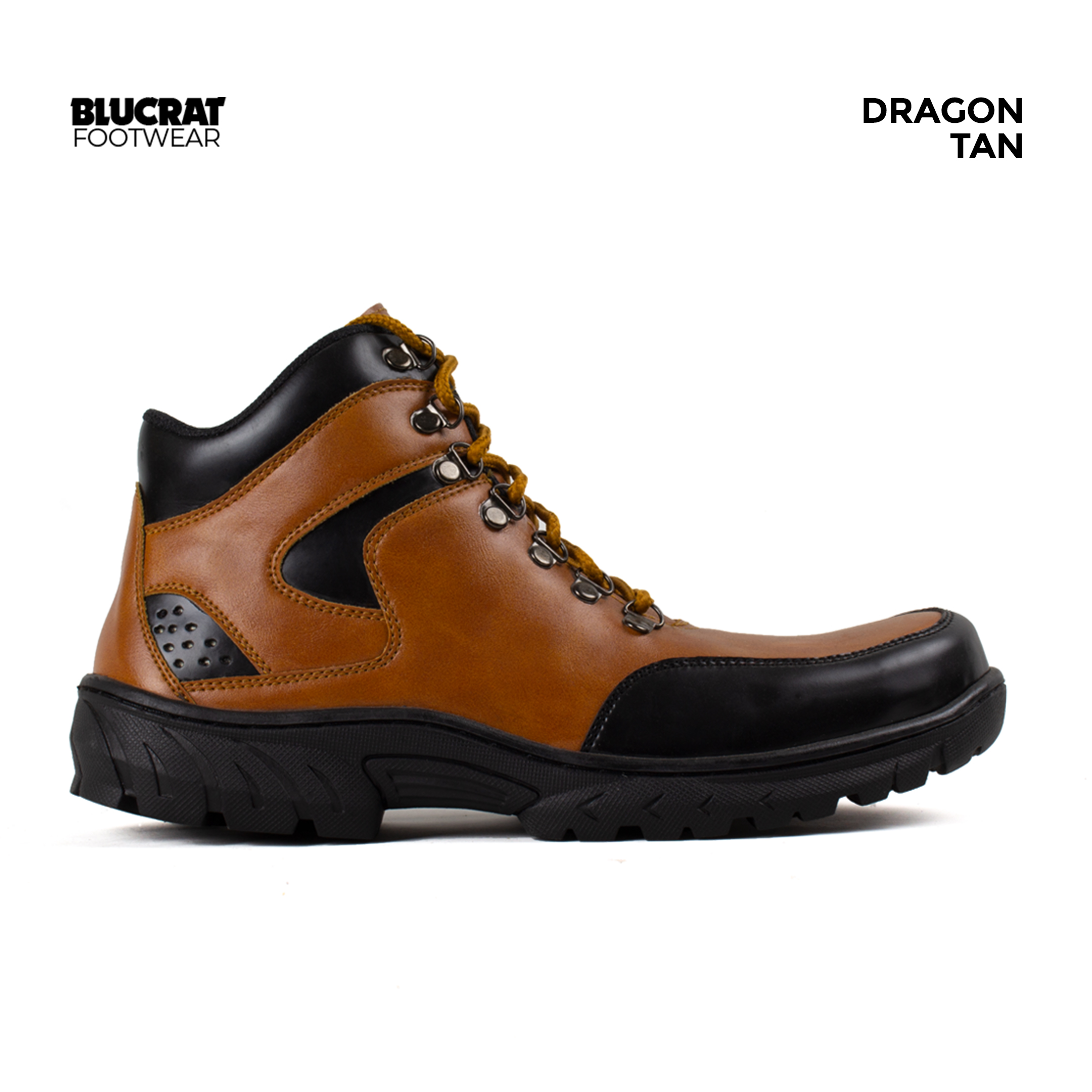 Sepatu Boots Tracking Blucrat Dragon Safety - Sepatu Boots Ujung Besi ...