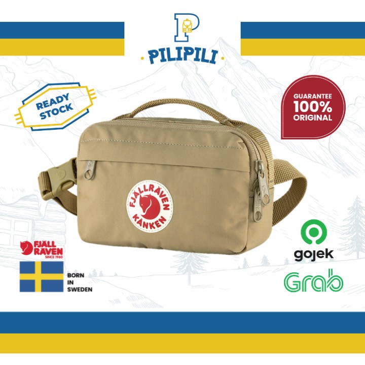 Tas Pinggang Fjallraven Kanken Hip Pack ORIGINAL Clay | Lazada Indonesia
