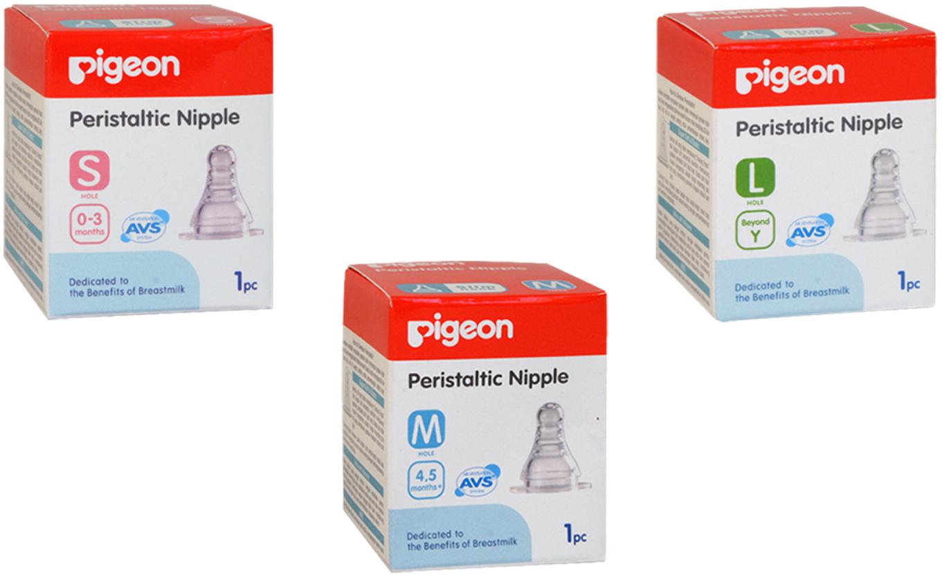 Pigeon Dot Ulir Peristaltic Dot Untuk Botol Slim Neck Box Isi 1 pc ...