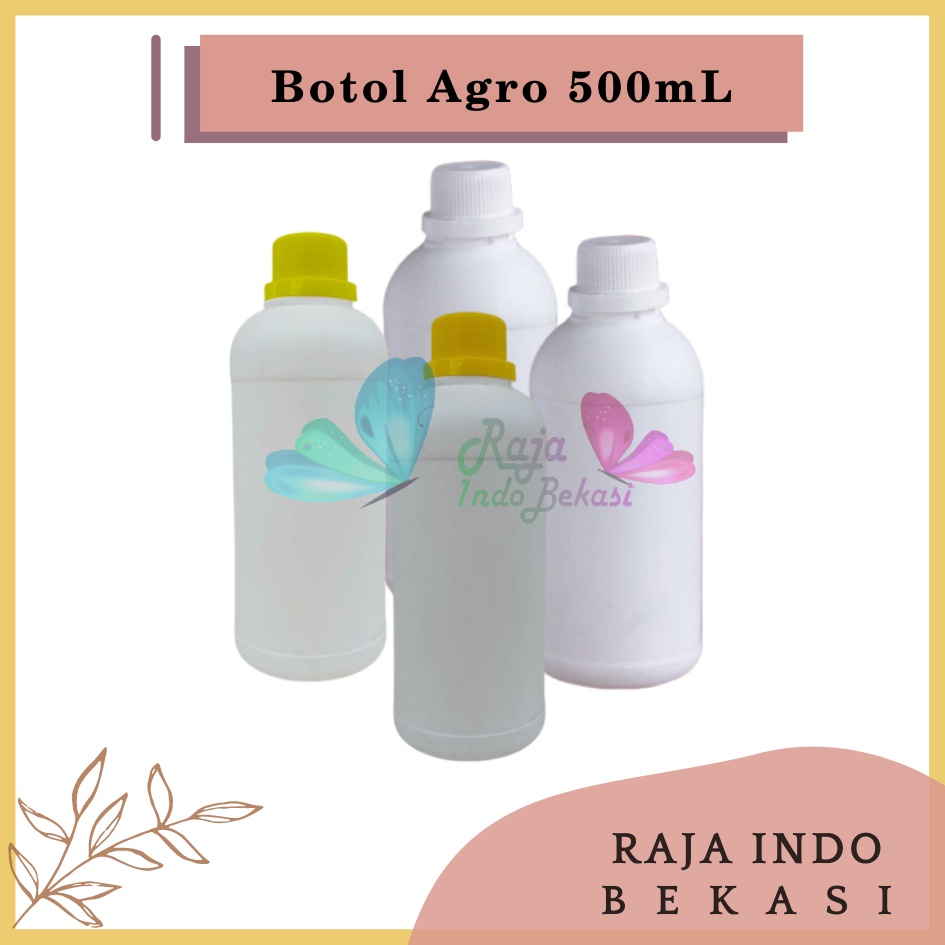 Rajaindobekasi Botol Agro 500ml Botol 500ml Botol HDPE 500ml Dof Botol ...