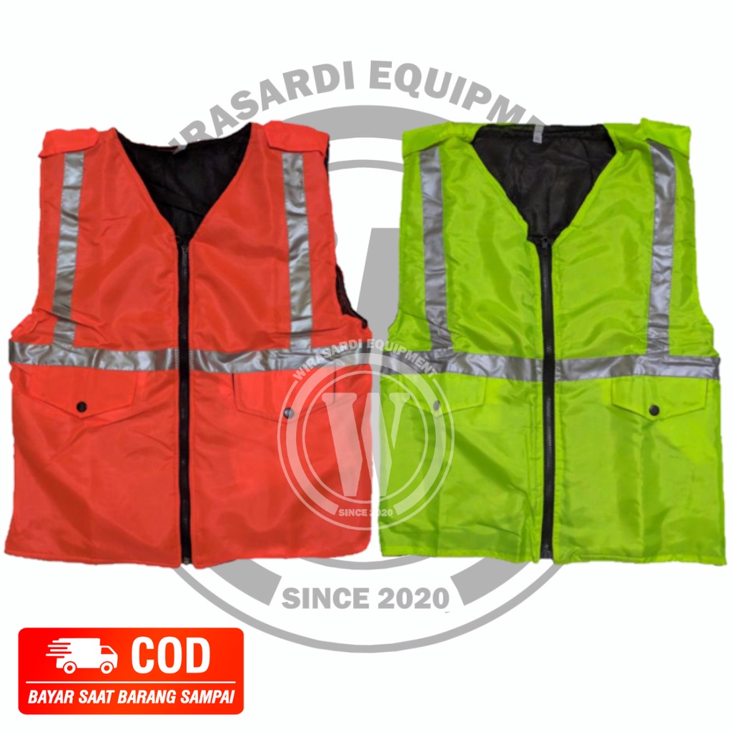 Rompi Safety/Rompi Proyek/Rompi Parkir/Rompi Motor Rompi Ojek, Rompi ...