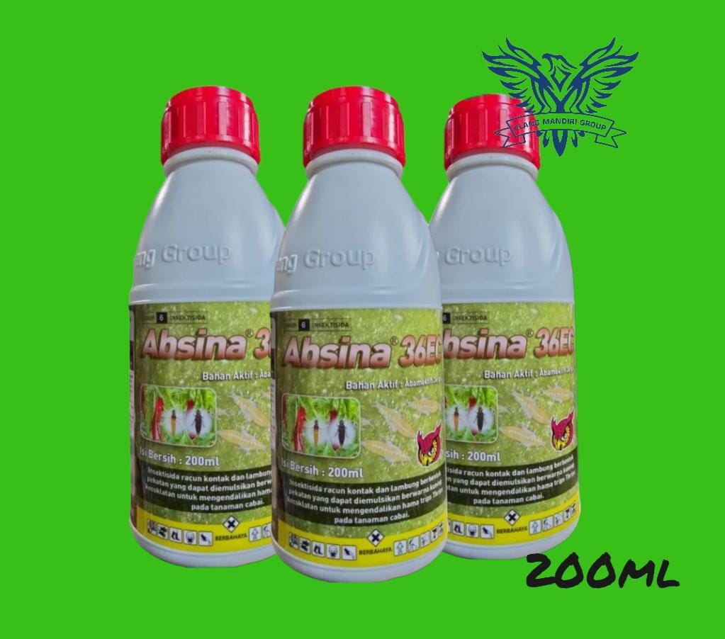 Absina 36EC 200ml Abamectin 36g/l Mengendalikan Segala Jenis Hama ...