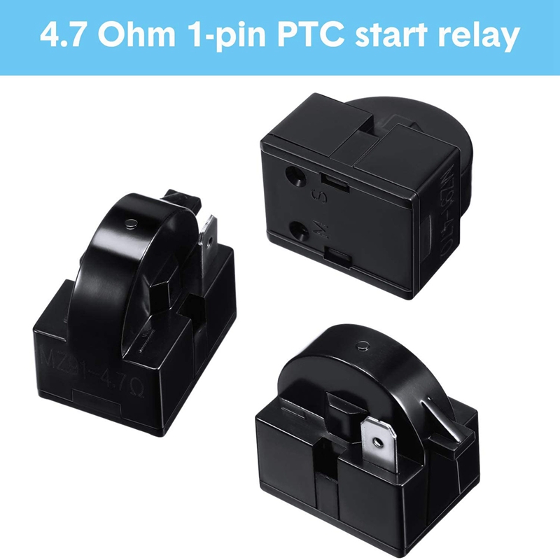 QP2-4.7 PTC Starter Relay 1 Pin Refrigerator Starter Relay and 6750C ...