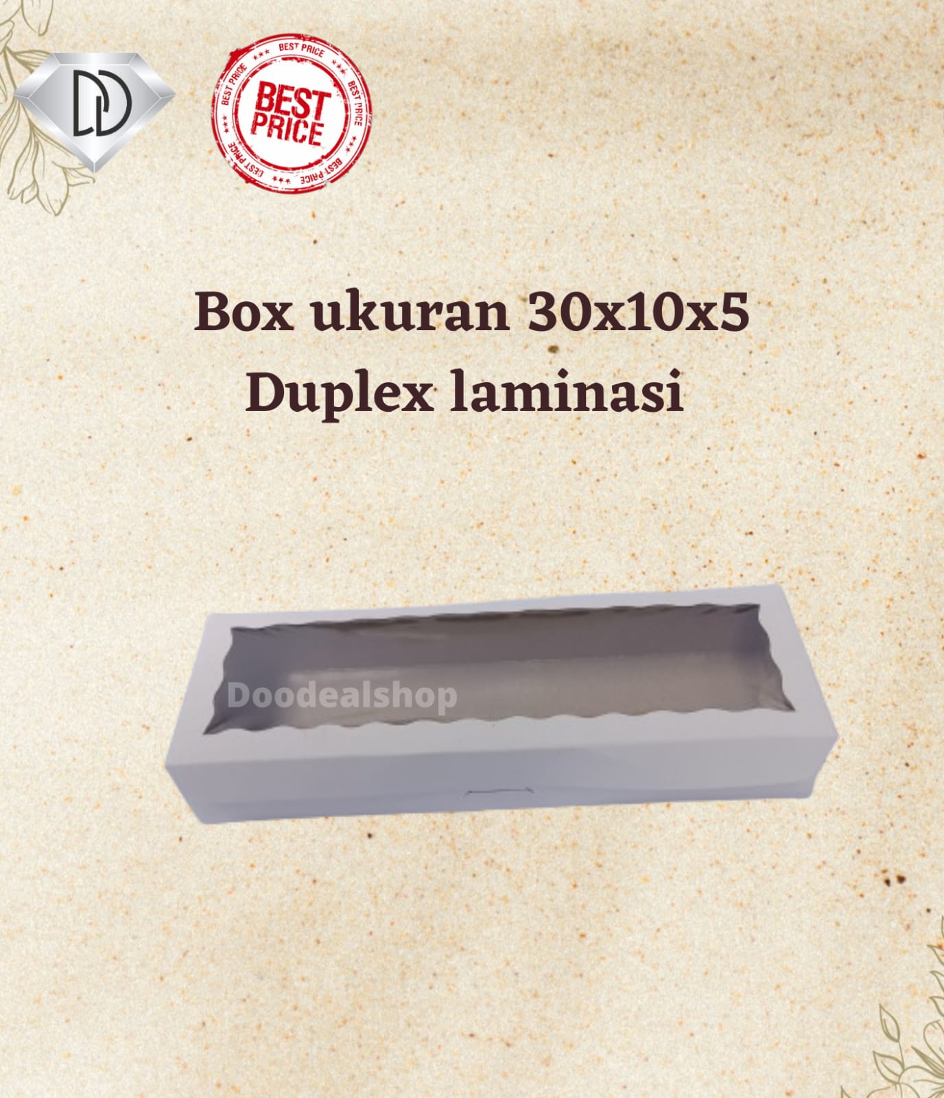(1pak=10pcs)Box ukuran 30x10x5 Duplex laminasi ,Bos ukuran 30x10x5 ...