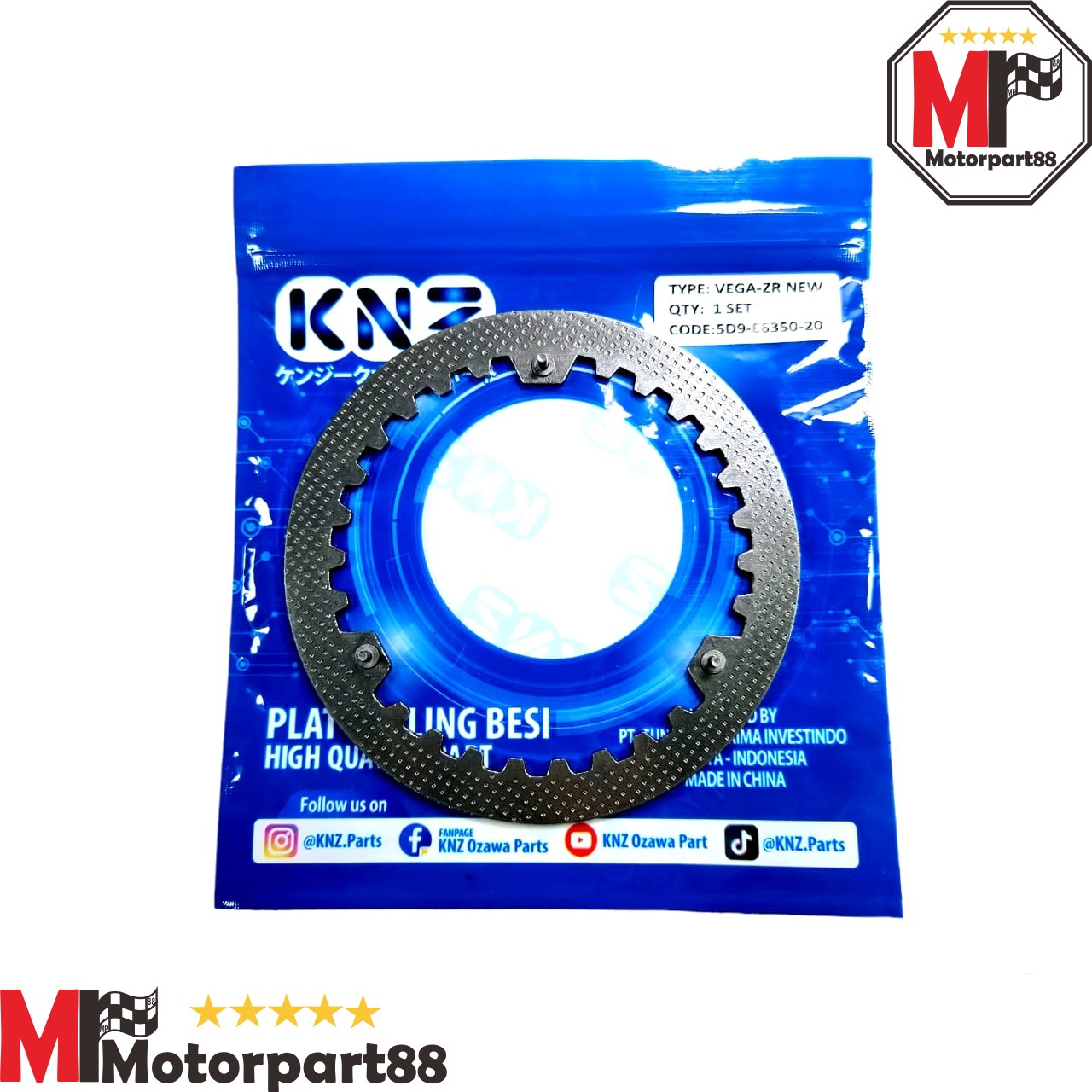 BESI KAMPAS KAIN KOPLING VEGA ZR NEW JUPITER Z1 ROBOT KNZ | Lazada Indonesia