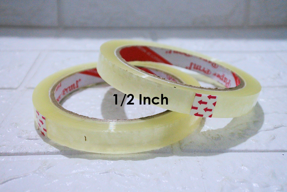 ISOLASI / SELOTIP / CELLO TAPE / 1 INCH x 72 YARD / 24 MM / 1/2 INCH x ...