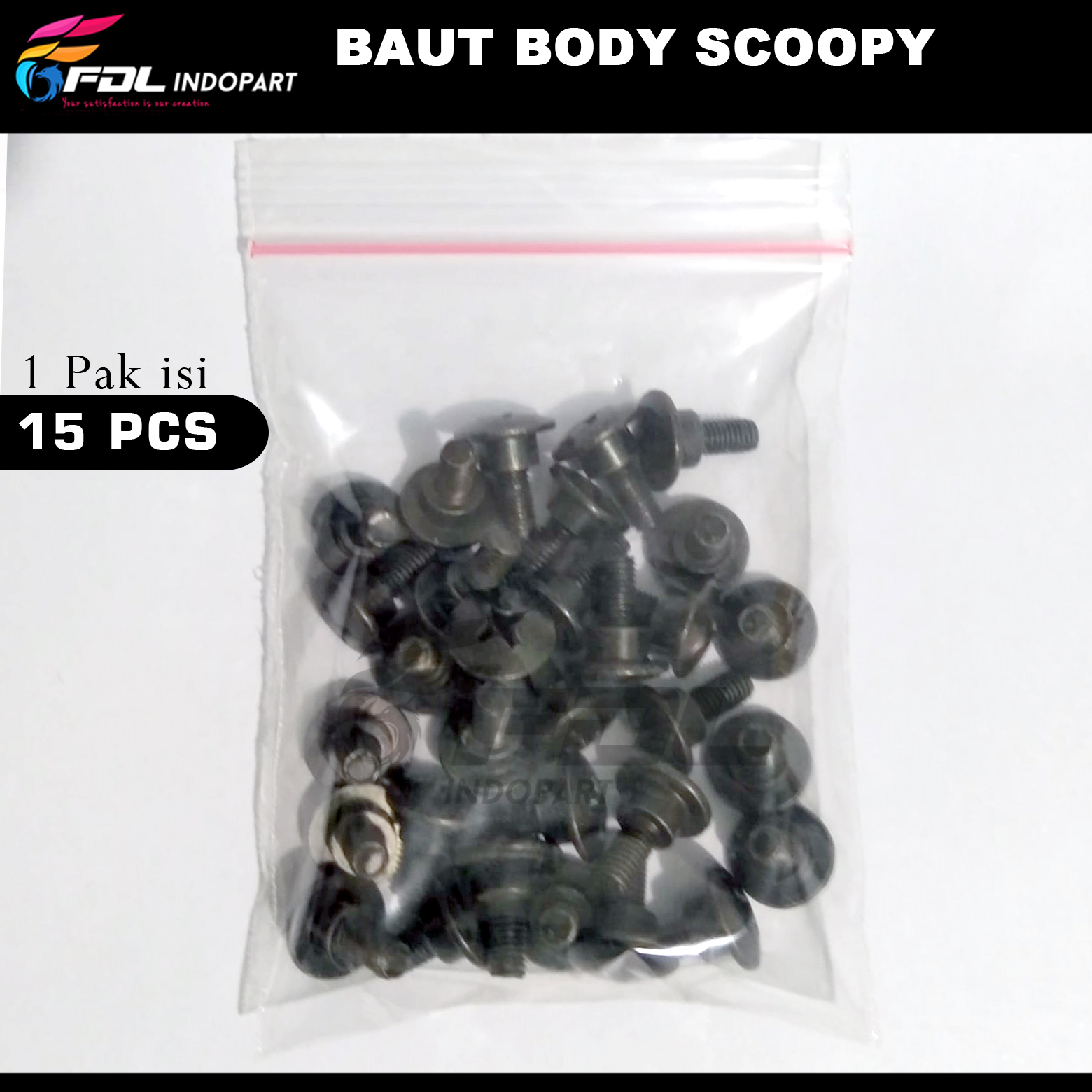 1 Pak Baut Body Scoopy / Baut Cover Body Honda Scoopy | Lazada Indonesia