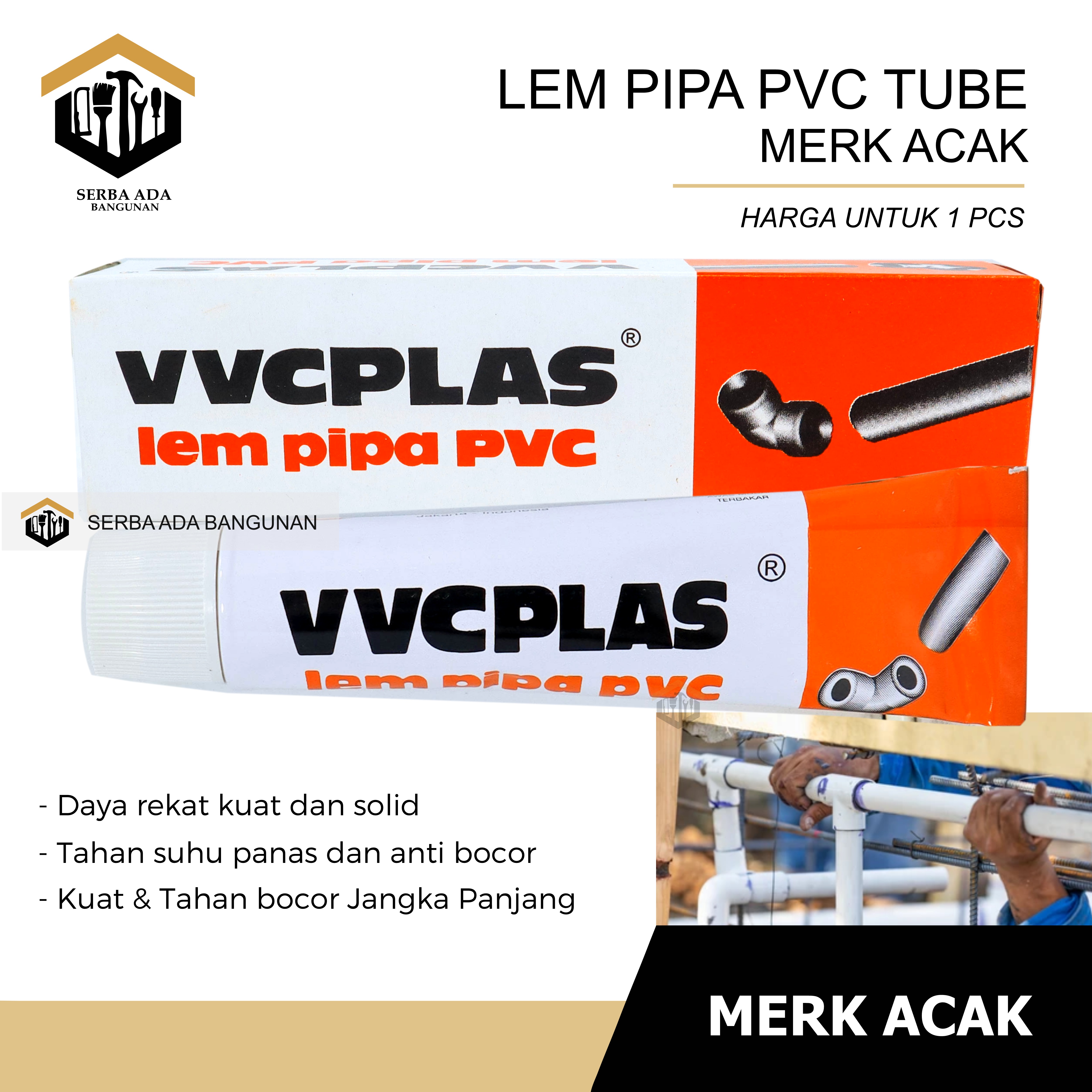 Lem Pipa tube lem pipa pvc lem paralon lem PVC tube murah | Lazada ...