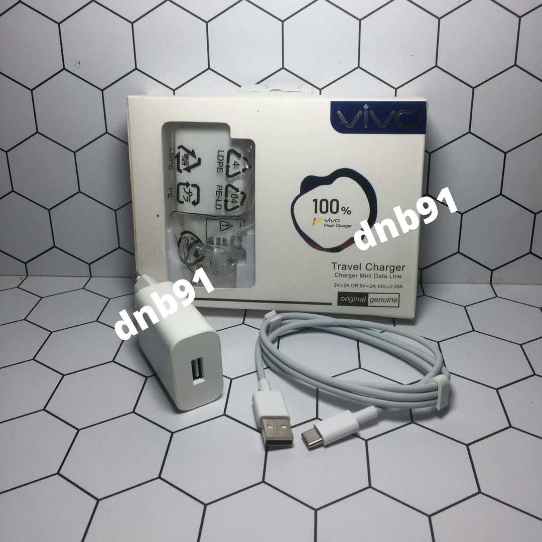 CHARGER CASAN HP VIVO USB TO C FAST CHARGING Y21S Y33S Y21ST ORIGINAL DAN BERKUALITAS | Lazada ...