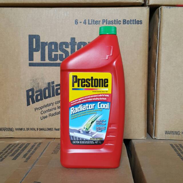 Air radiator Prestone 1 Liter Ready to use HIJAU / MERAH [BISA COD ...