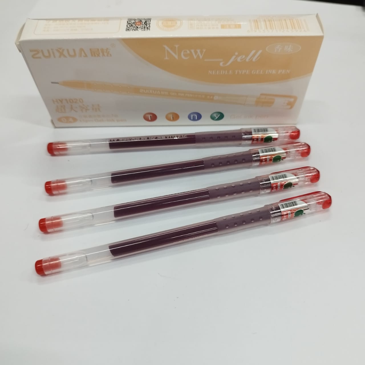 Ballpoint ZUIXUA Pulpen Gel HY1020 ( 1 Pak isi 12 Pcs ) | Lazada Indonesia