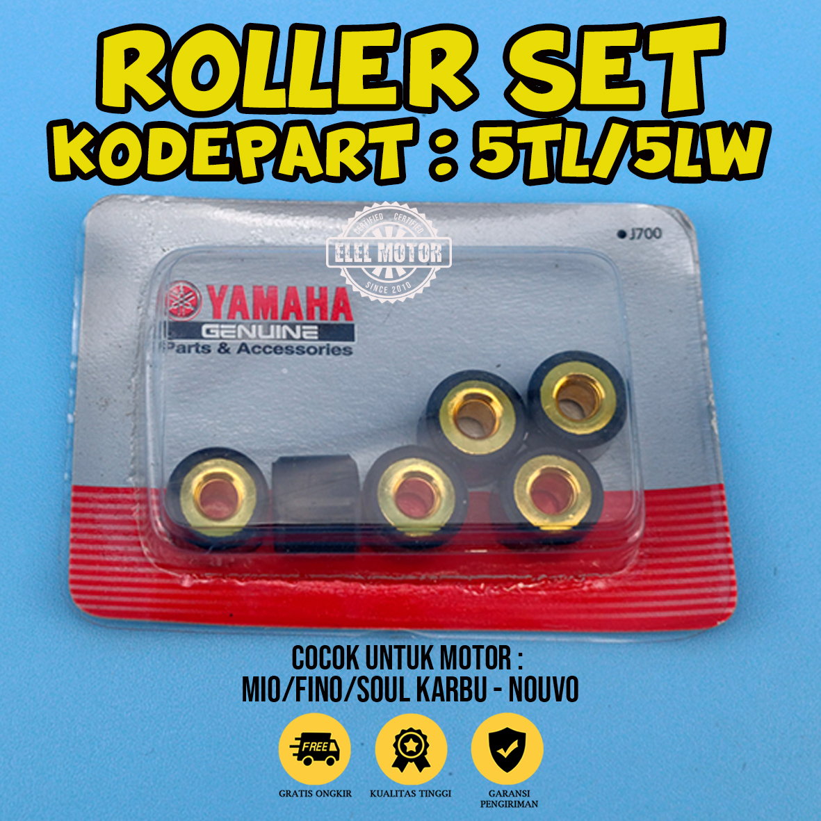 Roller Yamaha Mio Soul Fino X ride GT Sporty Smile Carbu 5TL 5LW ...