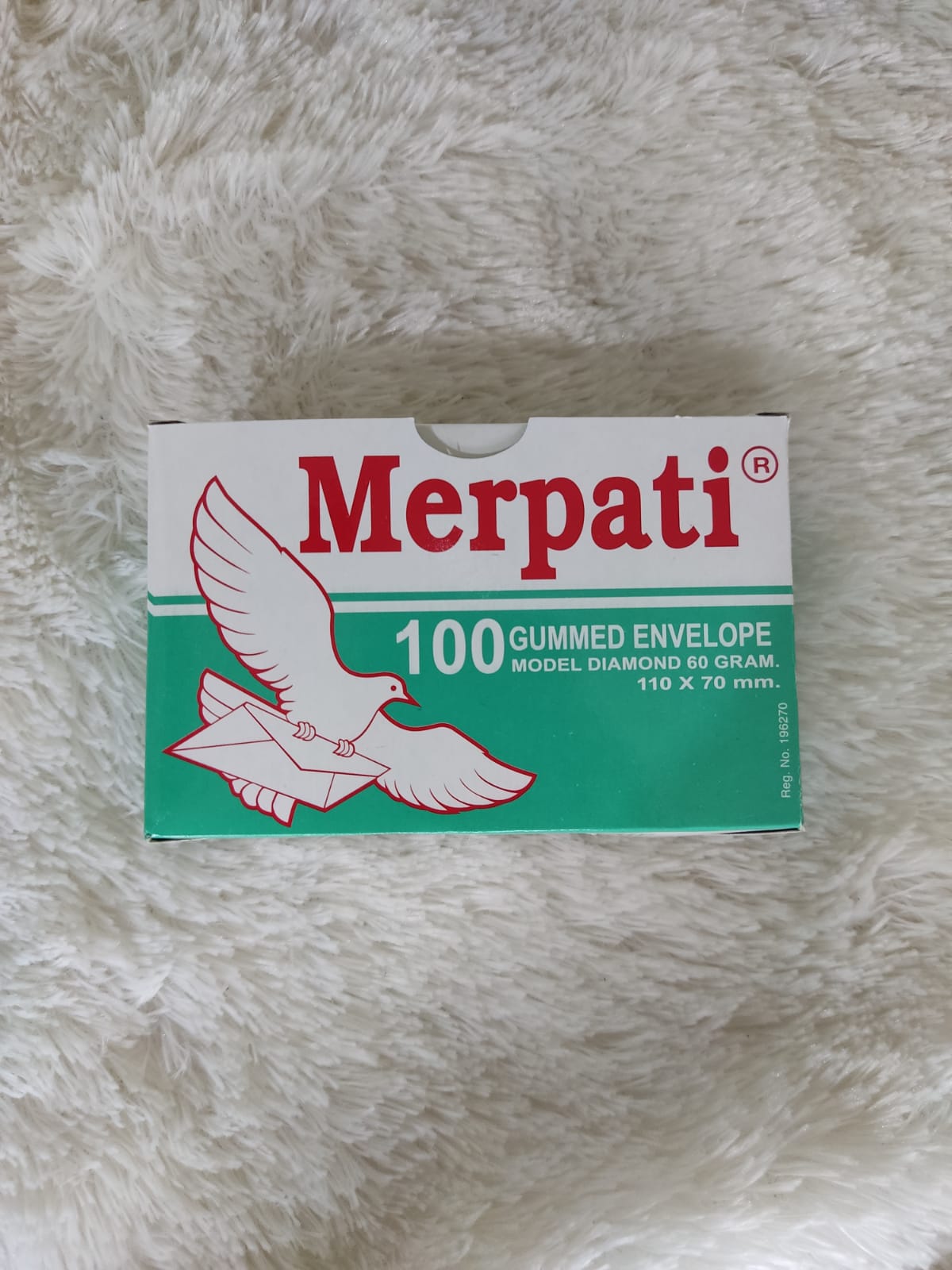 Amplop Merpati Hijau Kecil 60 gr ( 110 x 70 mm ) | Lazada Indonesia