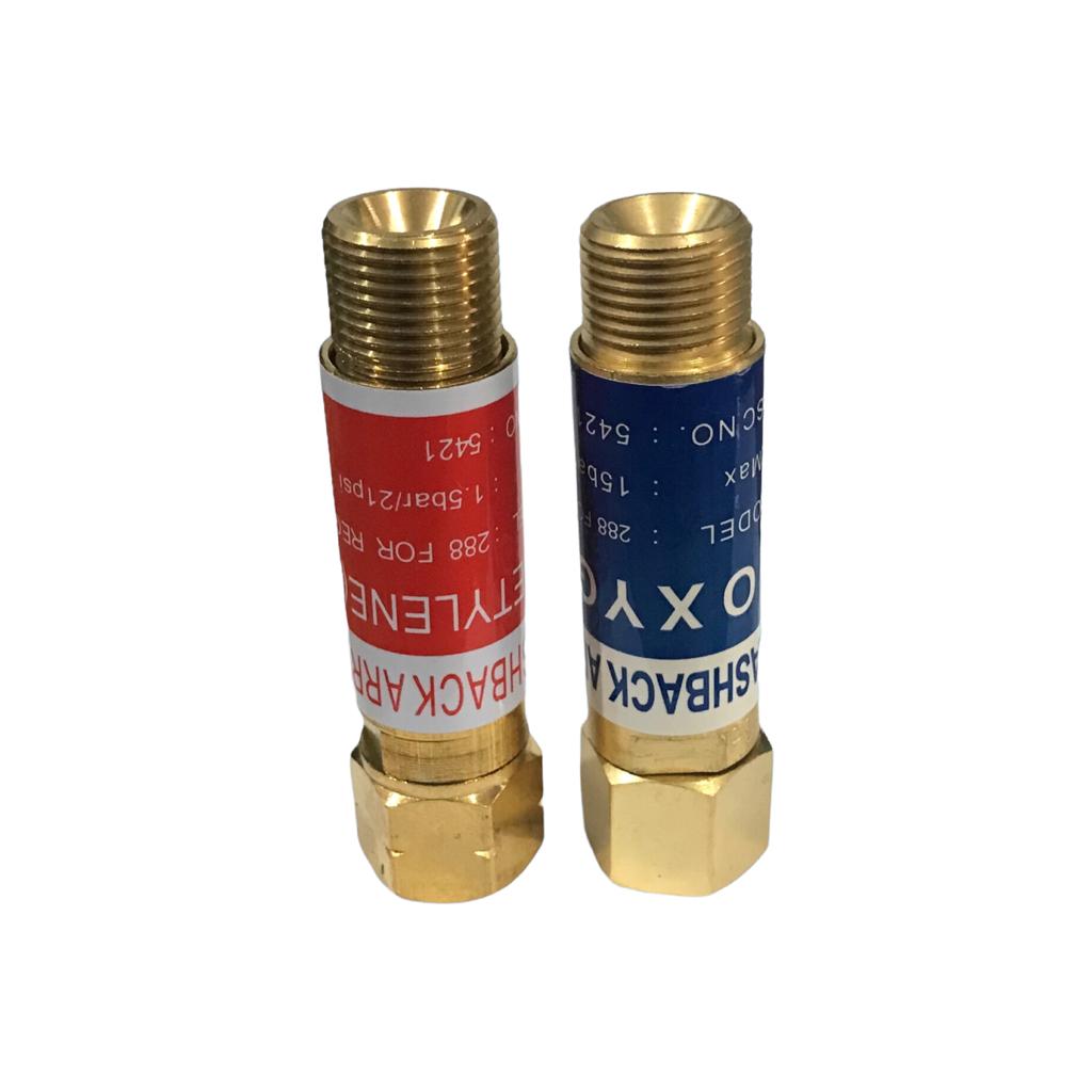 Flashback Arrestor untuk Pengaman Regulator Acetylene/LPG dan Oxygen ...