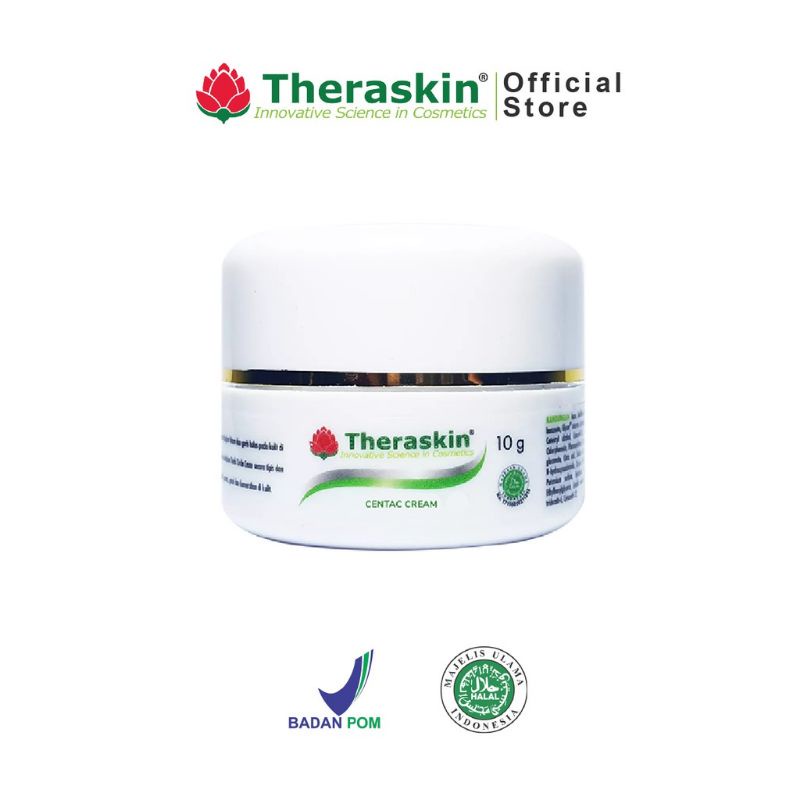 Theraskin Centac Cream - Krim acne scar / Bopeng bekas jerawat | Lazada ...