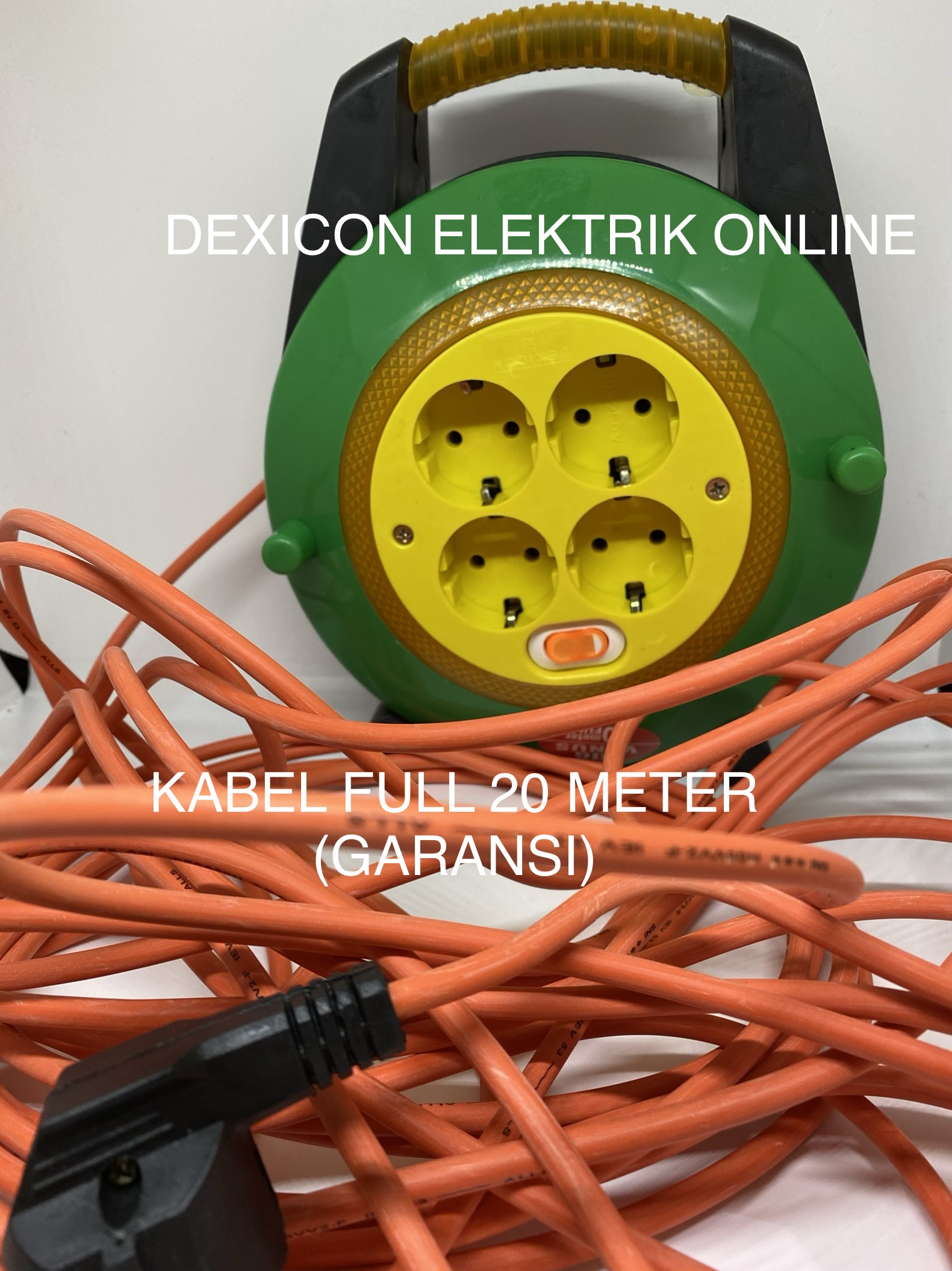 Roll kabel - gulungan kabel - kabel roll - colokan kabel - venus 20 ...