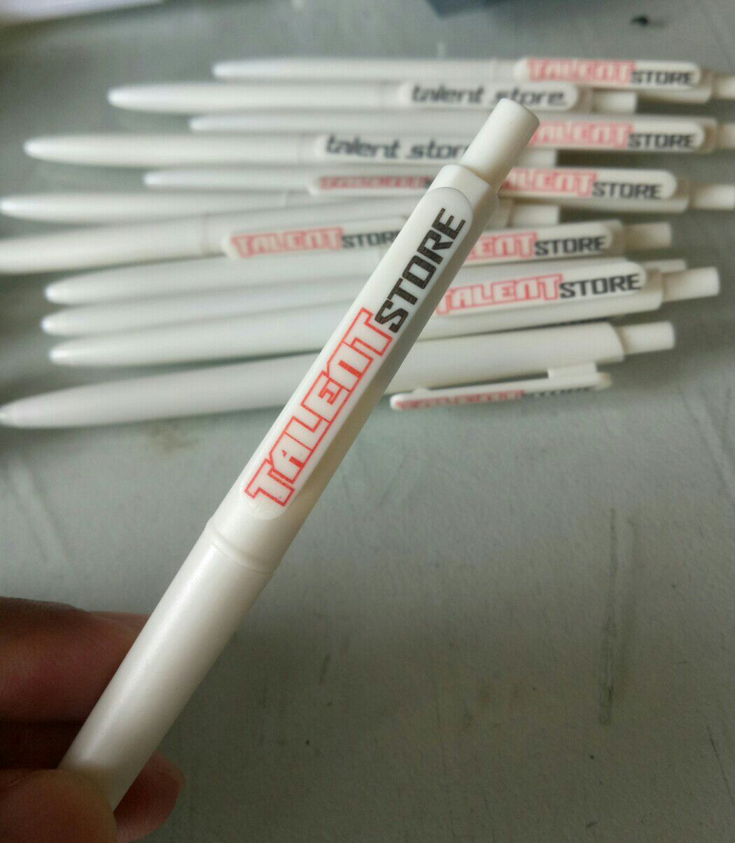 bolpen pulpen custom request logo nama | Lazada Indonesia